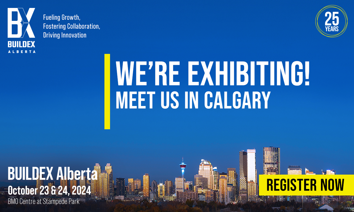 Register by September 6 for BUILDEX Alberta & SAVE $50!