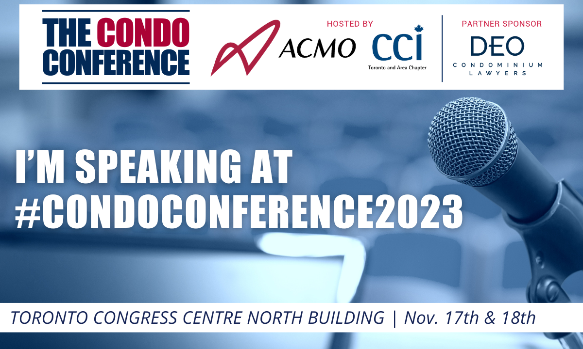 Register for The Condo Conference!