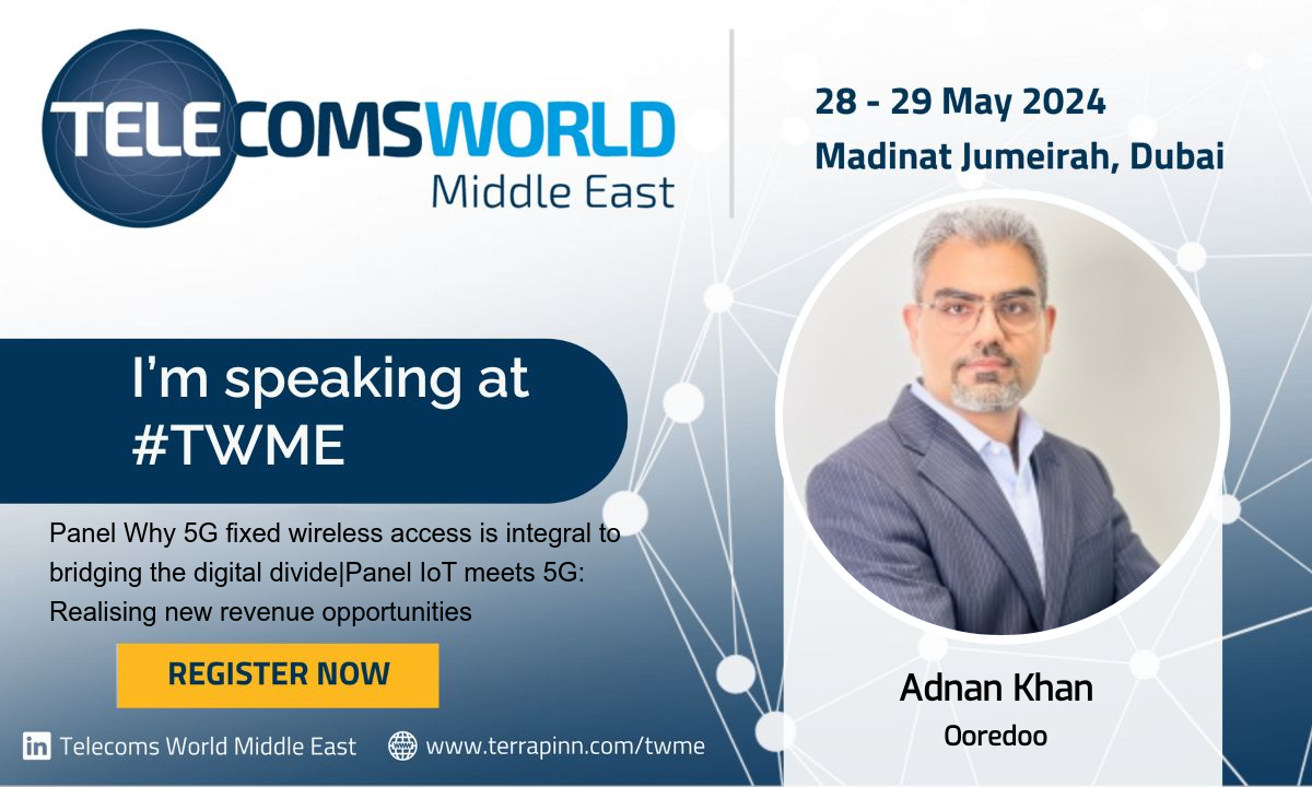 Register for Telecoms World Middle East 2024 | 28-29 May