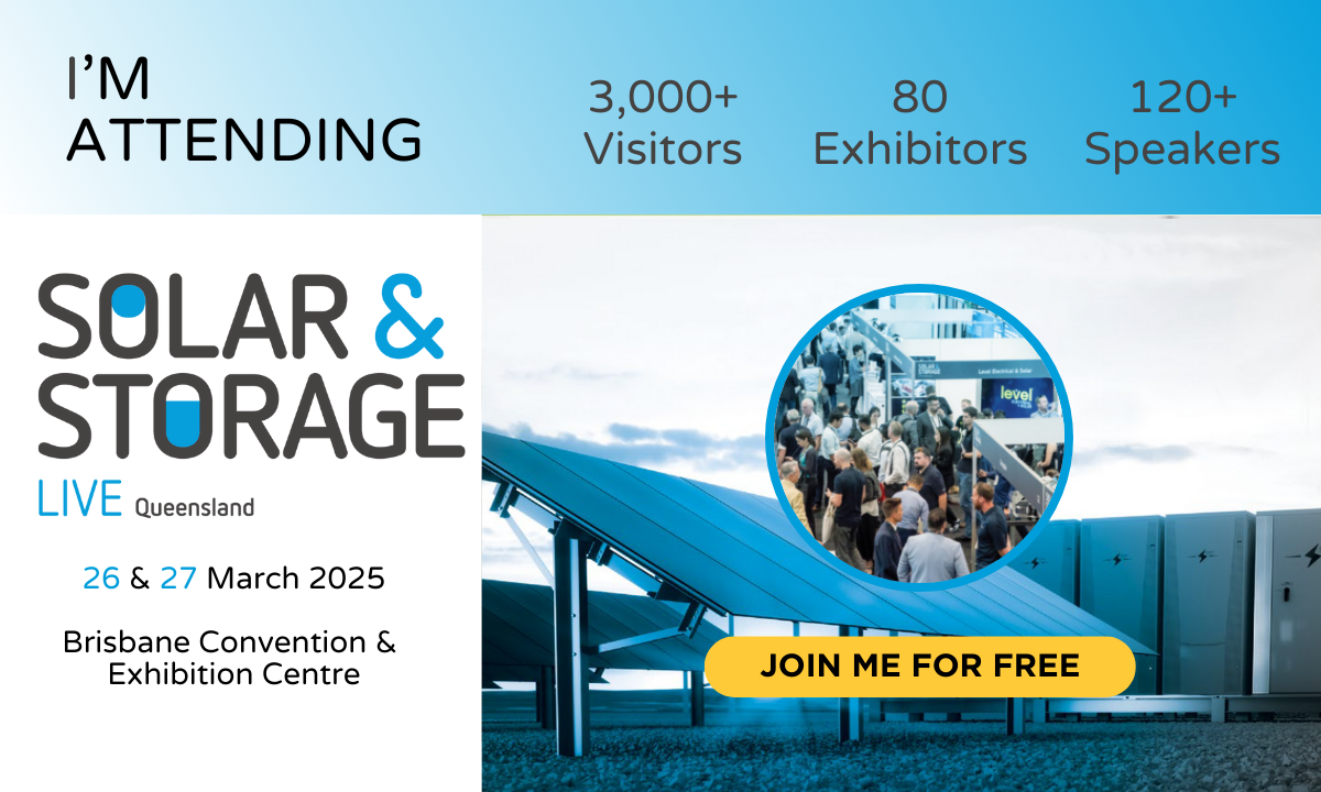 Register for Solar & Storage Live Australia 2025 | 26 & 27 March