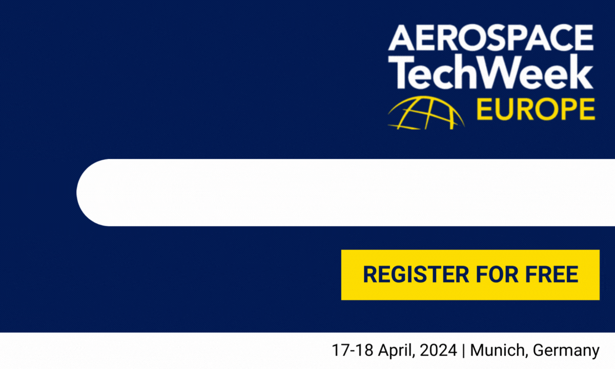 Register for FREE and join me at Aerospace Week Europe!