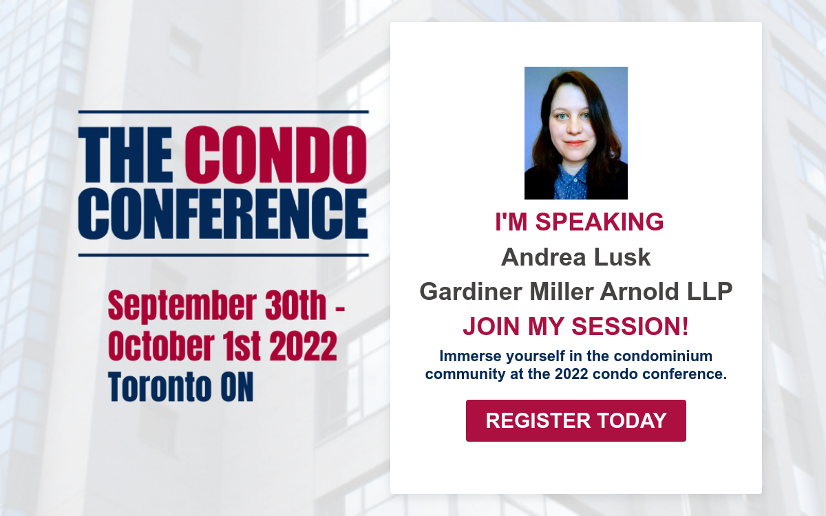 Register for The Condo Conference • Early Bird Registration Ends on ...